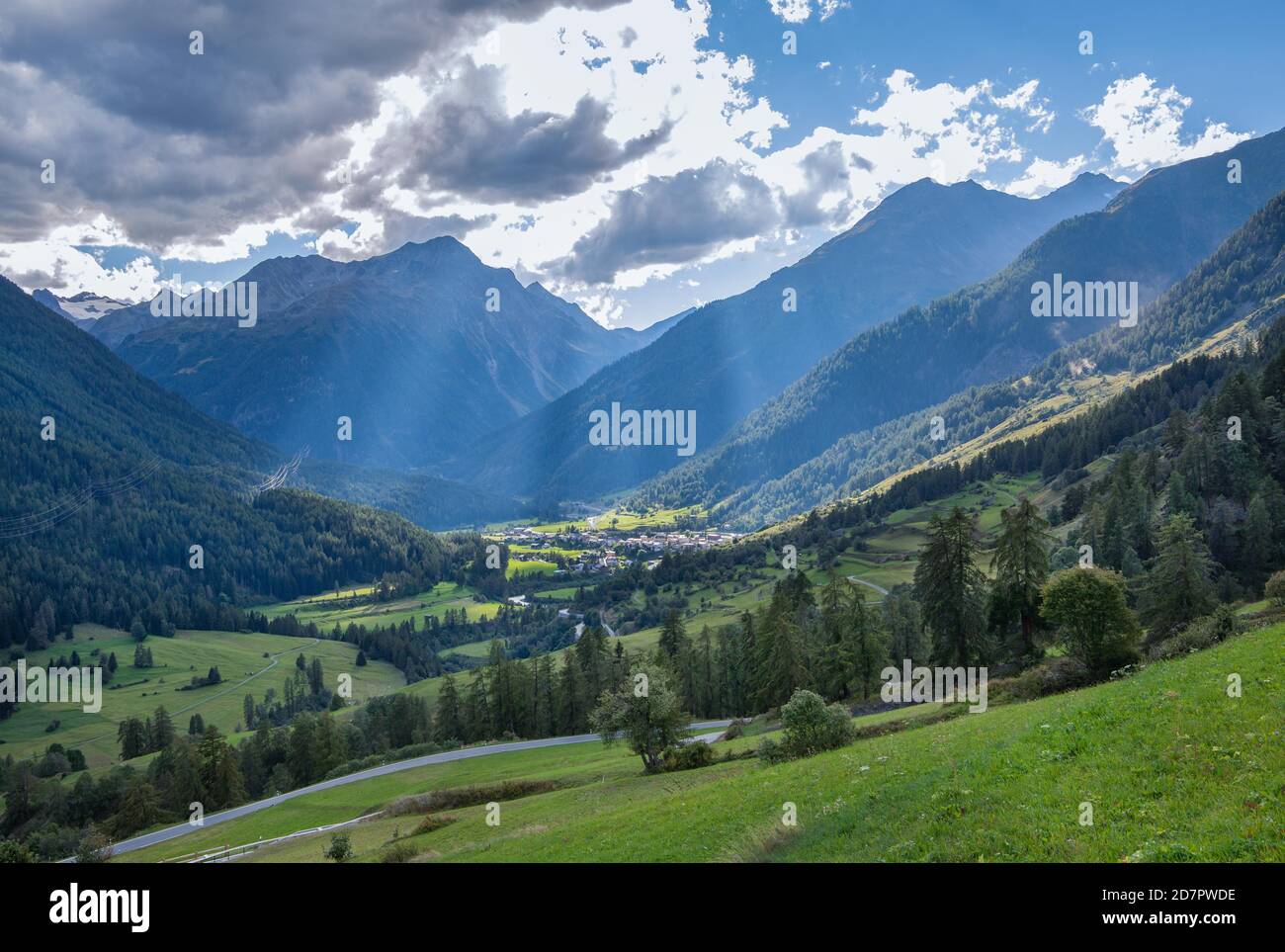Lower engadine valley hi-res stock photography and images - Alamy