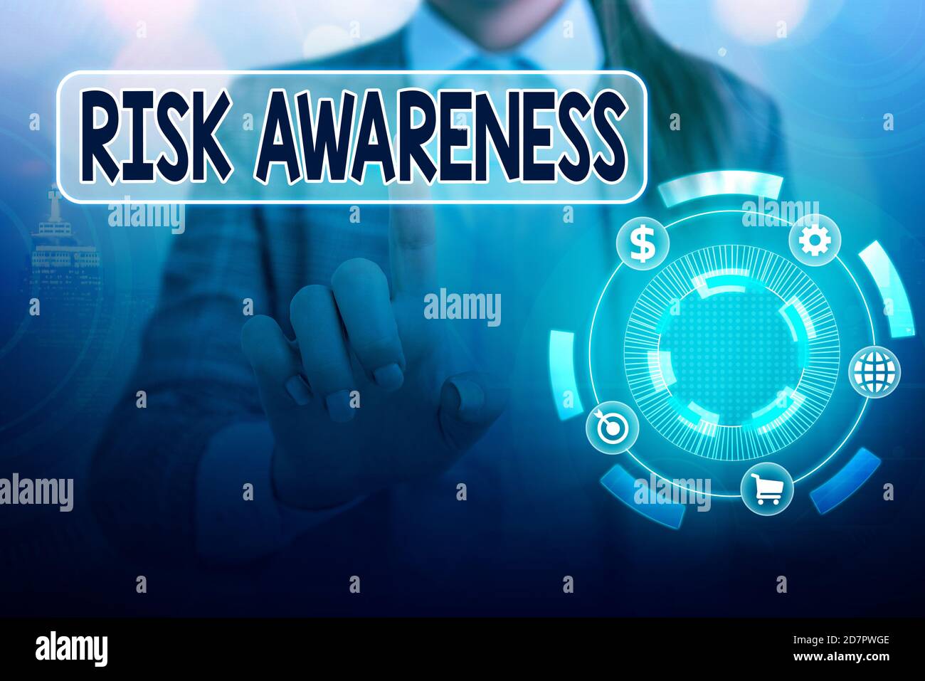 Word writing text Risk Awareness. Business photo showcasing recognizing ...