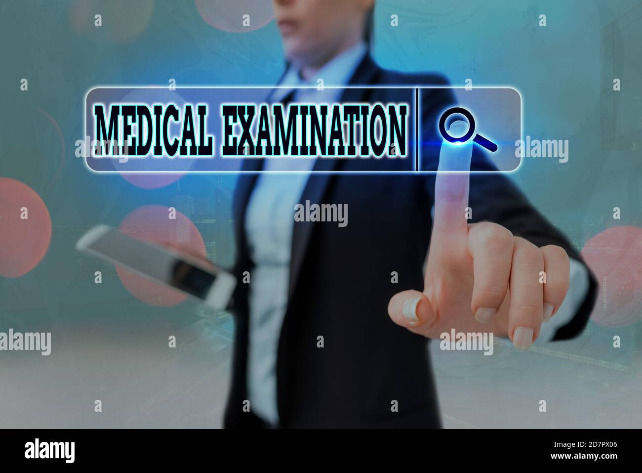 Conceptual hand writing showing Medical Examination. Concept meaning ...