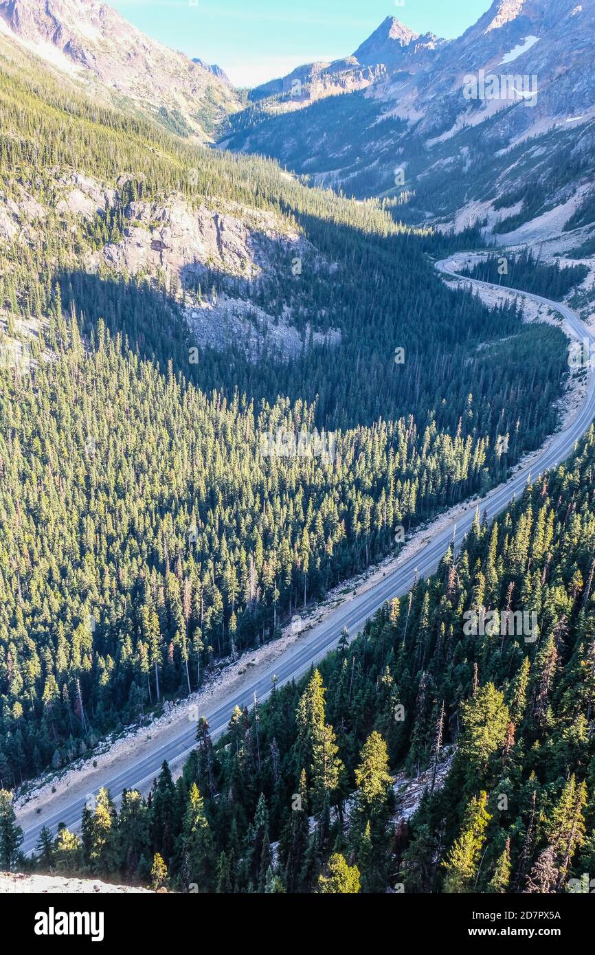 North cascades scenic highway hi-res stock photography and images - Alamy