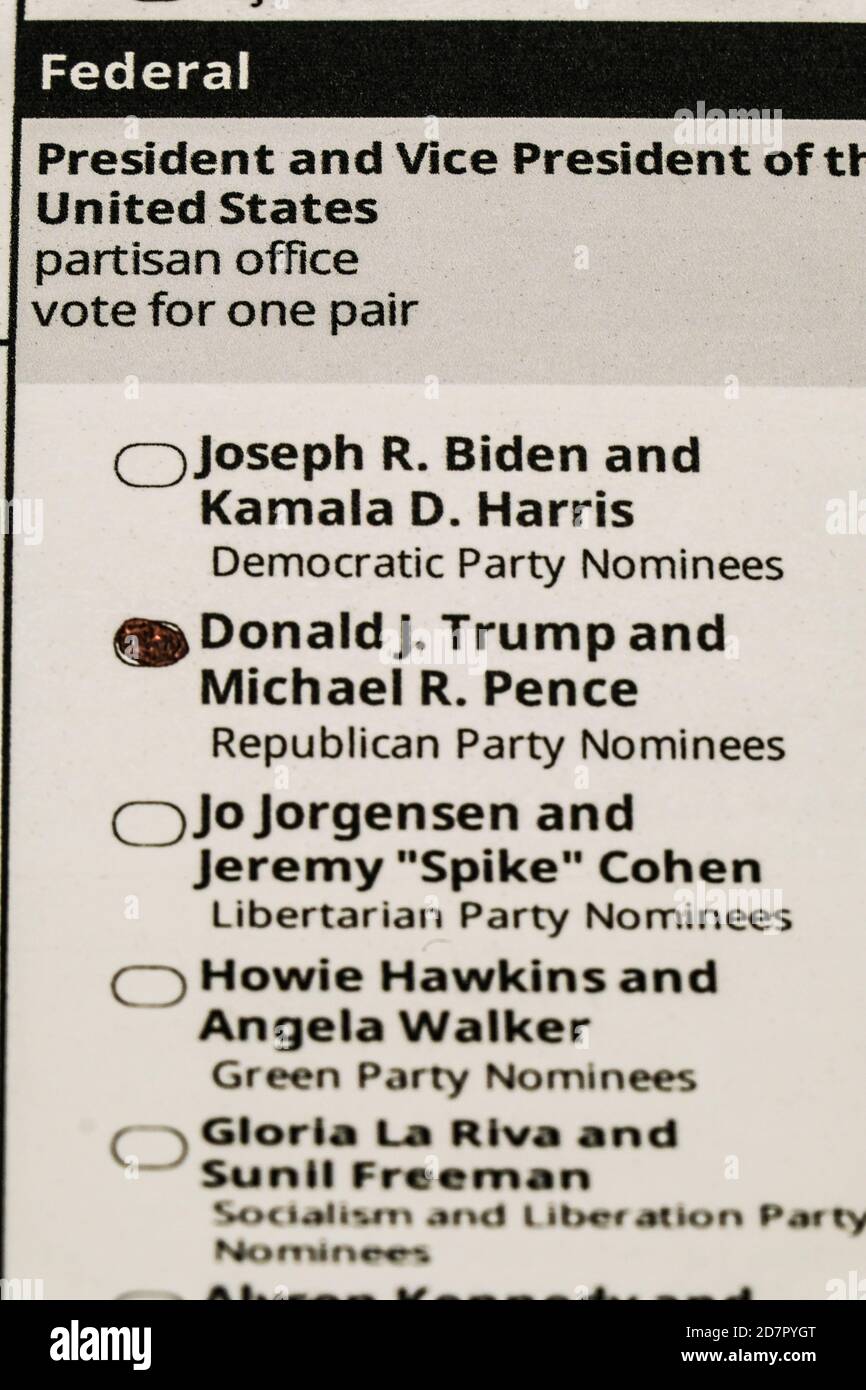 Election ticket hi-res stock photography and images - Alamy