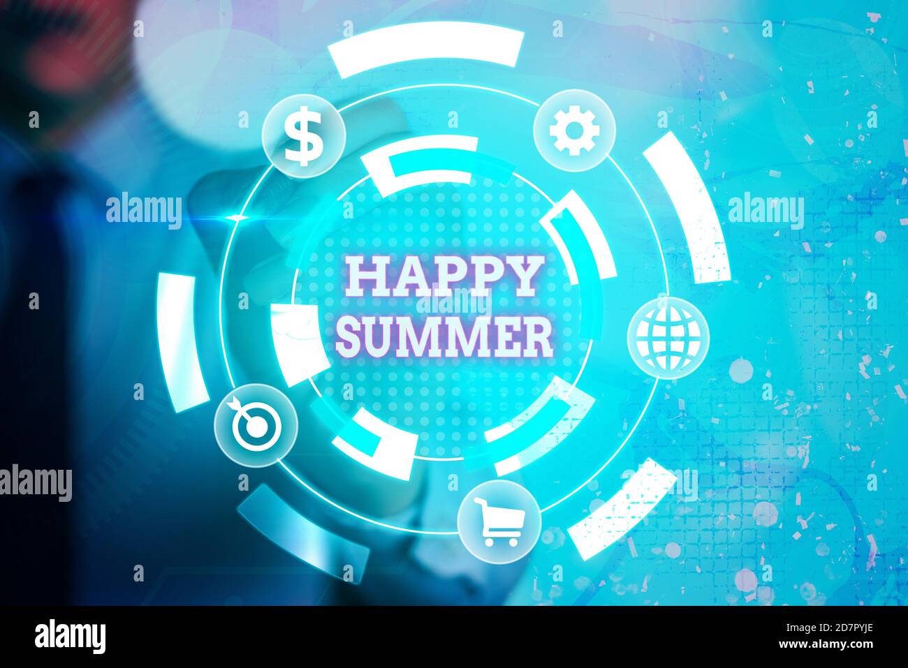 Writing note showing Happy Summer. Business concept for Beaches ...