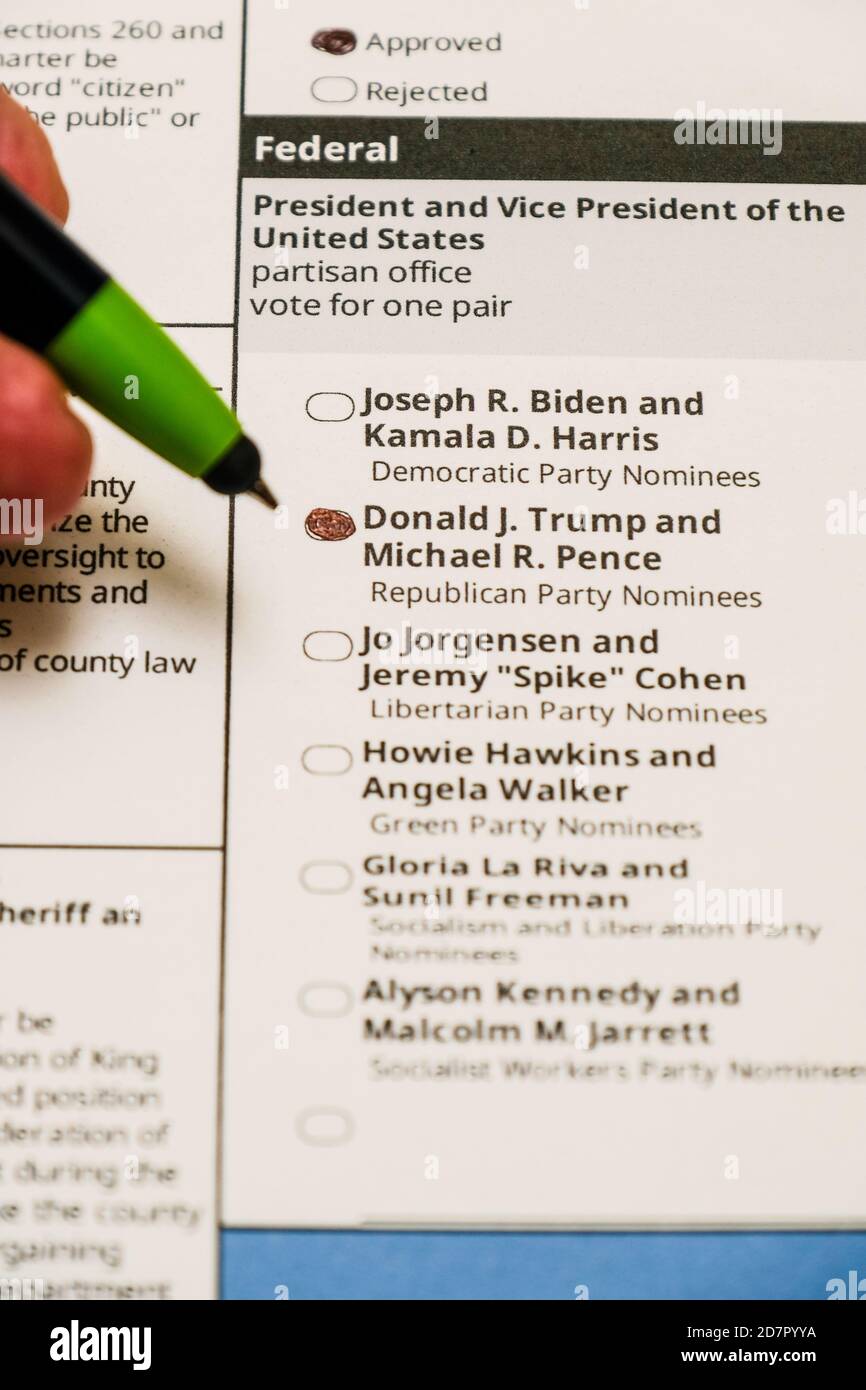 Checking ballots hi-res stock photography and images - Alamy