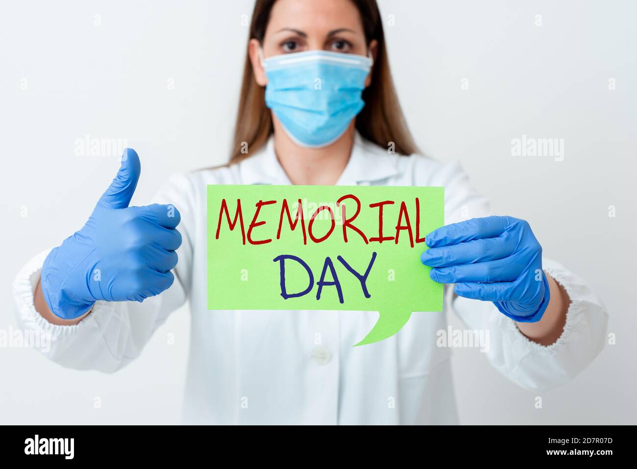Word writing text Memorial Day. Business photo showcasing To honor and ...