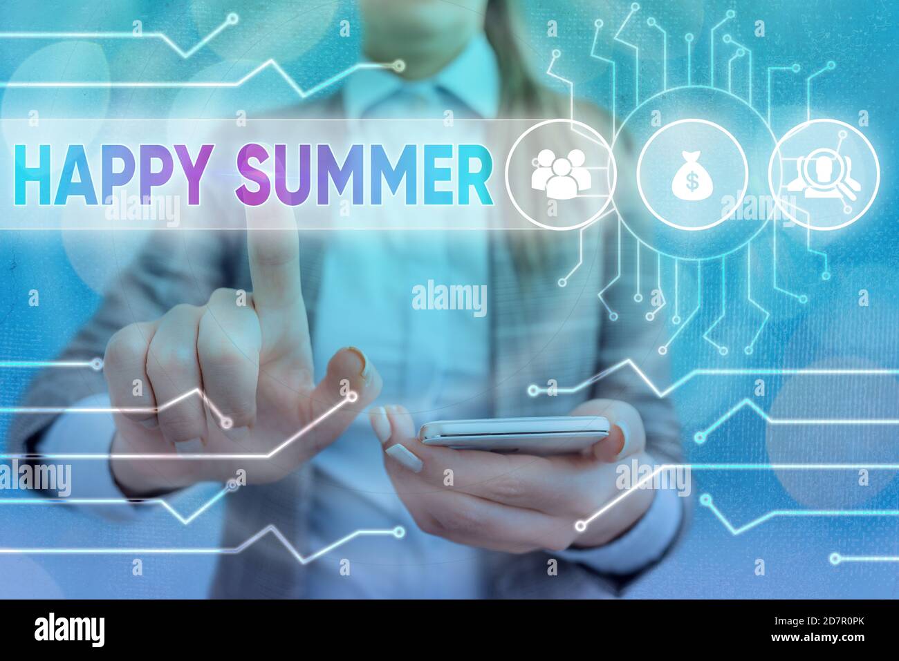 Handwriting text writing Happy Summer. Conceptual photo Beaches ...