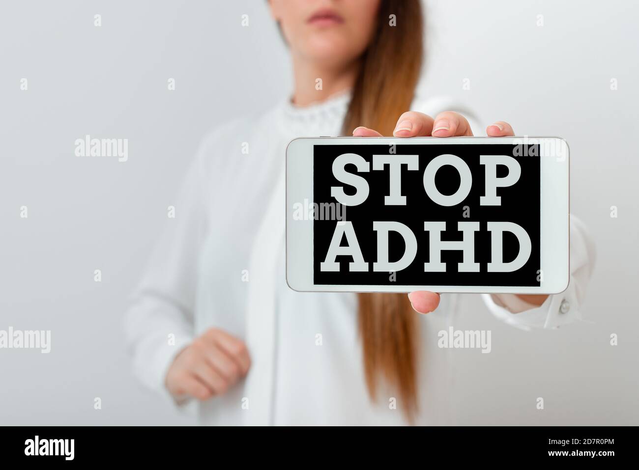 Conceptual hand writing showing Stop Adhd. Concept meaning treat a ... Conceptual hand writing showing Stop Adhd. Concept meaning treat a ...