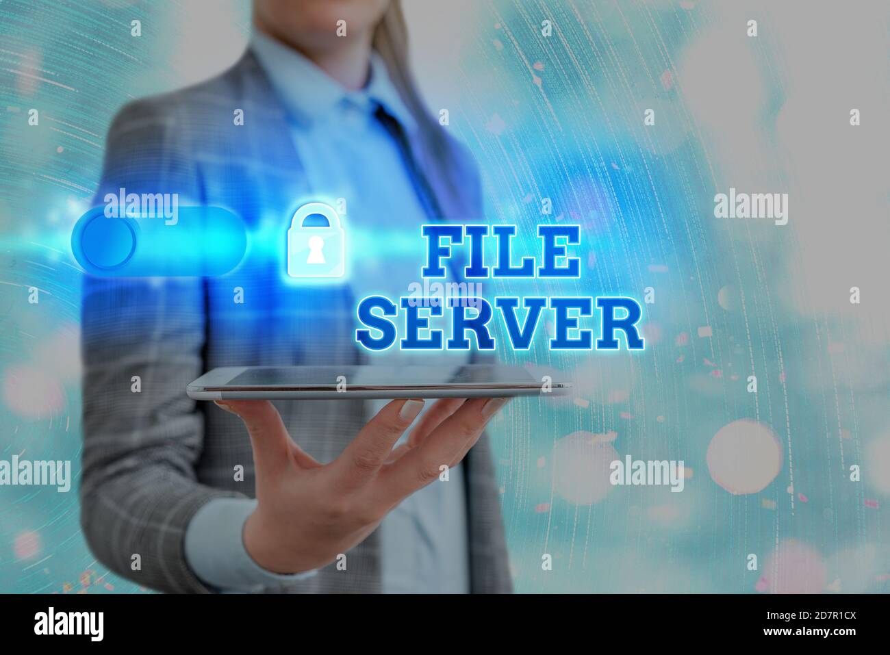 Text Sign Showing File Server Business Photo Showcasing Device Which Controls Access To