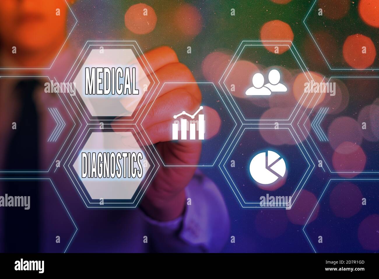 Conceptual hand writing showing Medical Diagnostics. Concept meaning ...