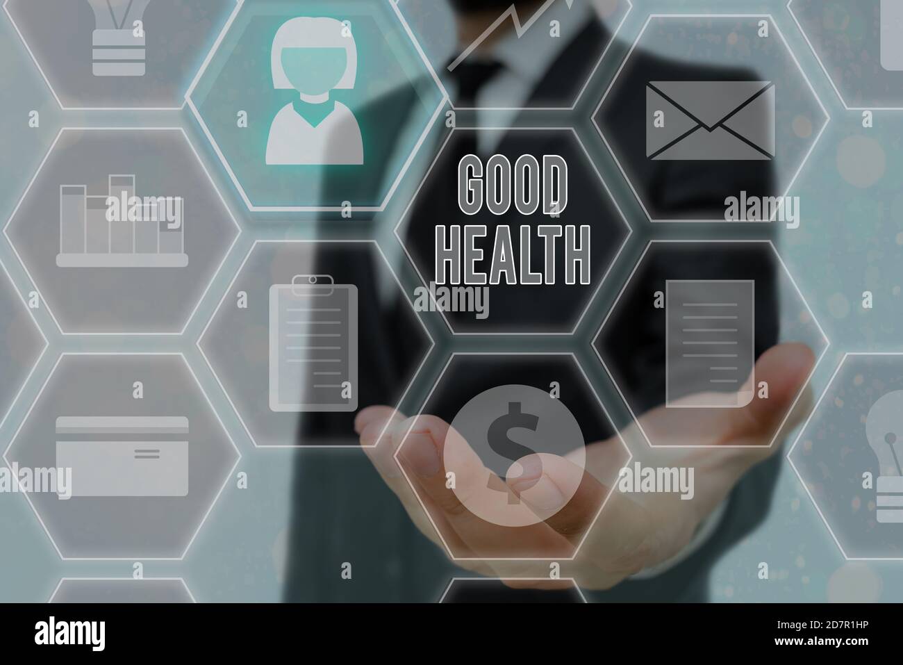 Handwriting text writing Good Health. Conceptual photo state of being ...