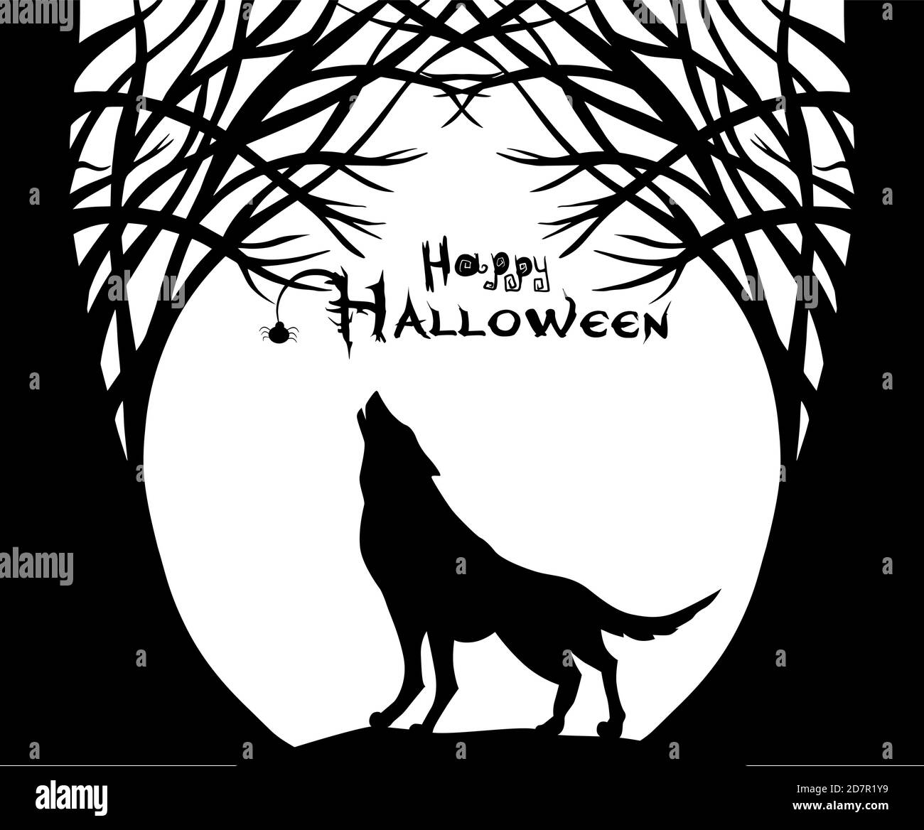 Wolf Moon Clip Art Black And White Download Wolf, Howling, Moon.