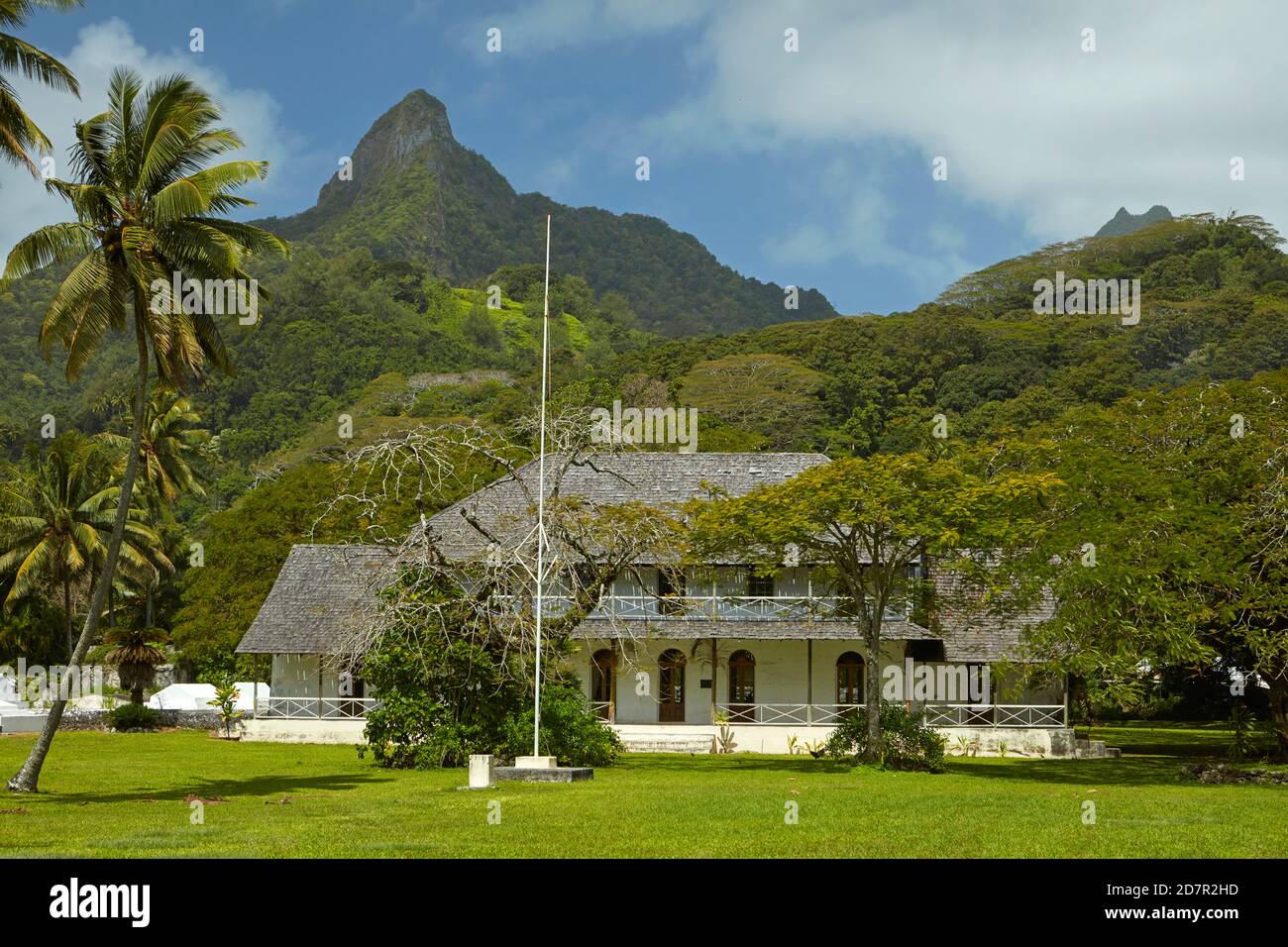 Para O Tane Palace, Taputaputea Marae, Avarua, Rarotonga, Cook Islands ...