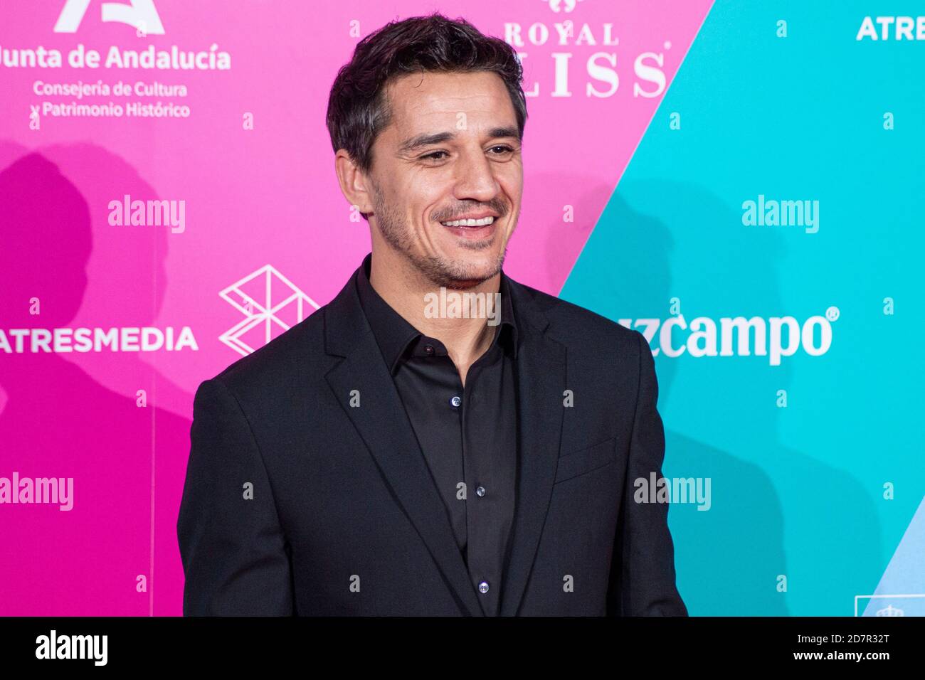 Carlos Librado attends to Malaga film festival presentation at Circulo ...