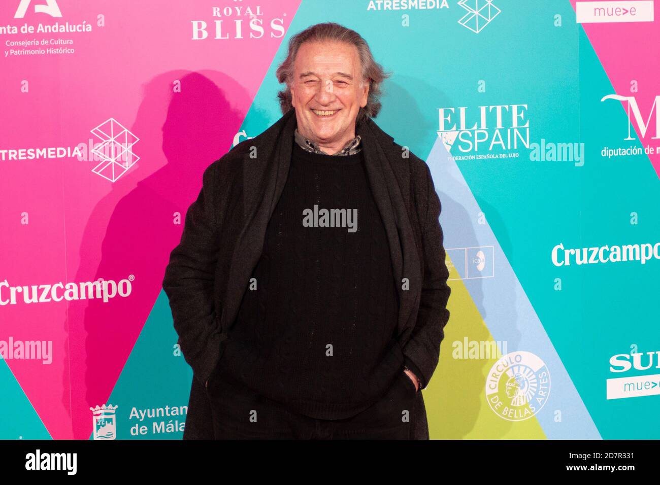 Emilio Linder attends to Malaga film festival presentation at Circulo ...