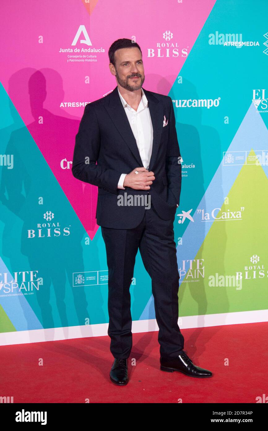 Daniel Grau attends to Malaga film festival presentation at Circulo ...