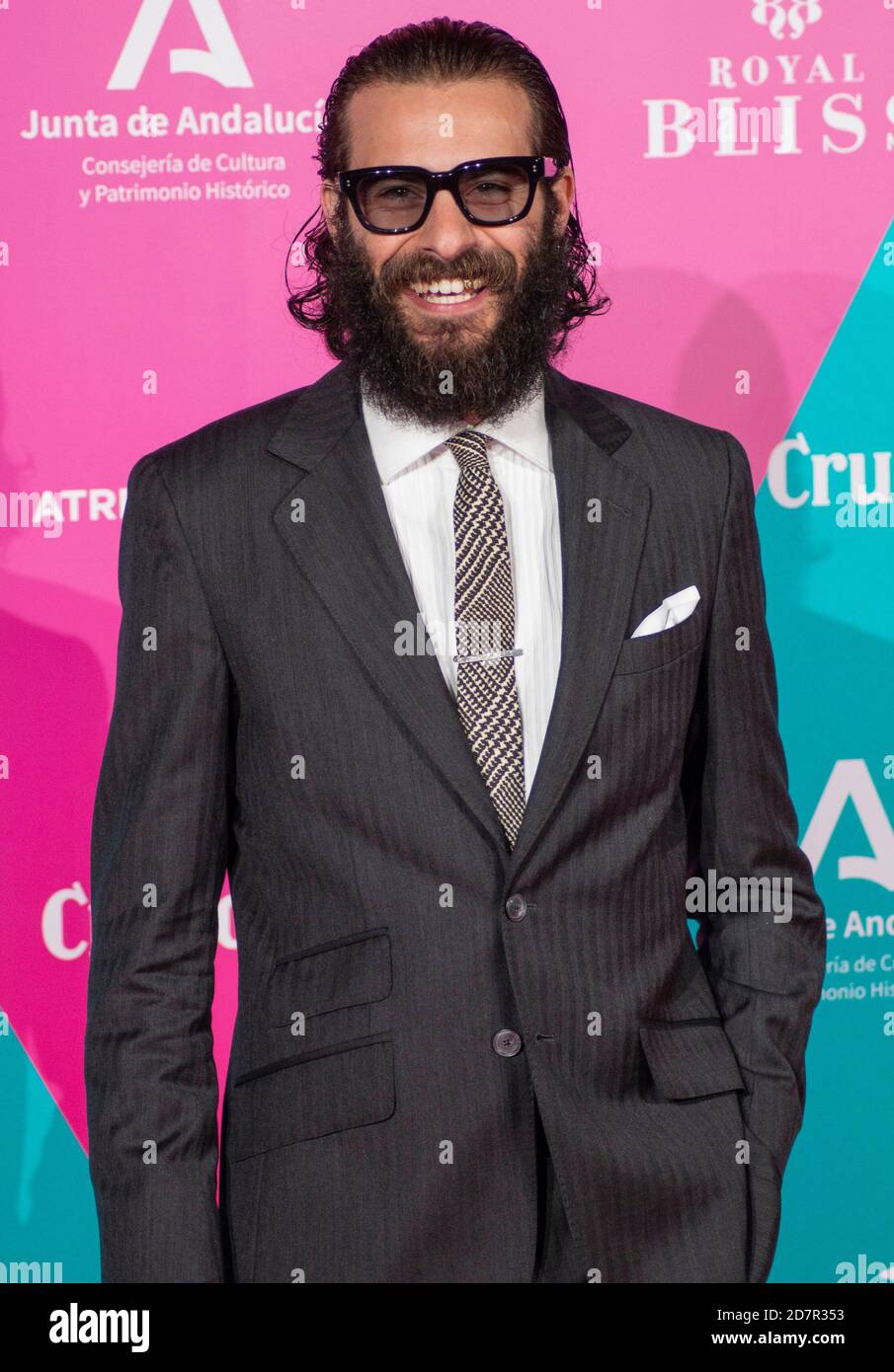 Ibrahim Al Shami attends to Malaga film festival presentation at ...