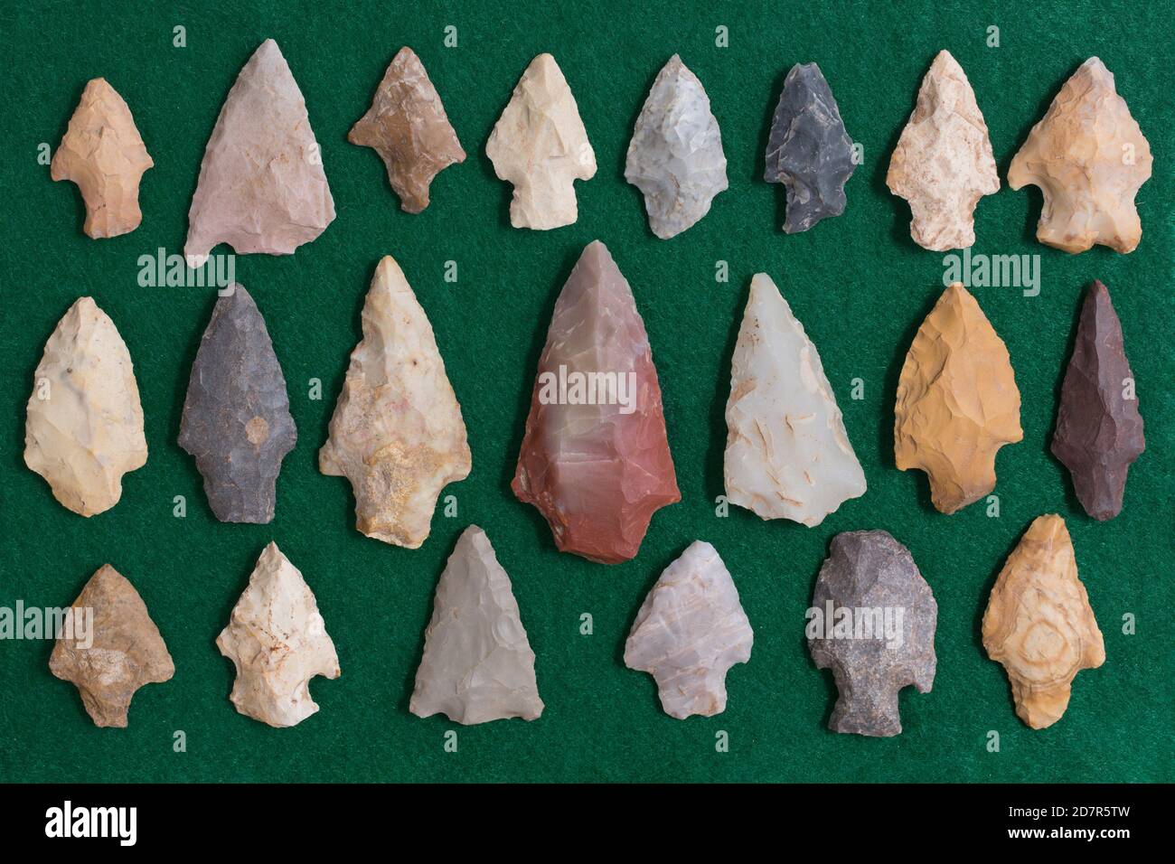 Prehistoric stone tools artifacts hi-res stock photography and images ...