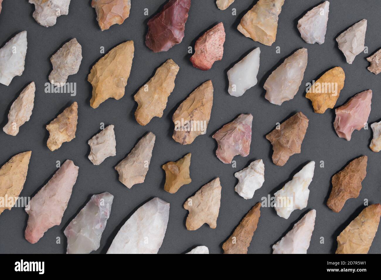 Arrowheads found in Northeast Louisiana Stock Photo - Alamy