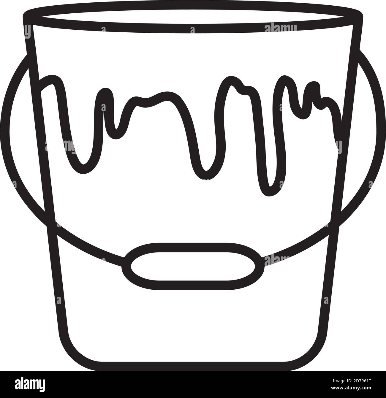 Paint Bucket Coloring Page