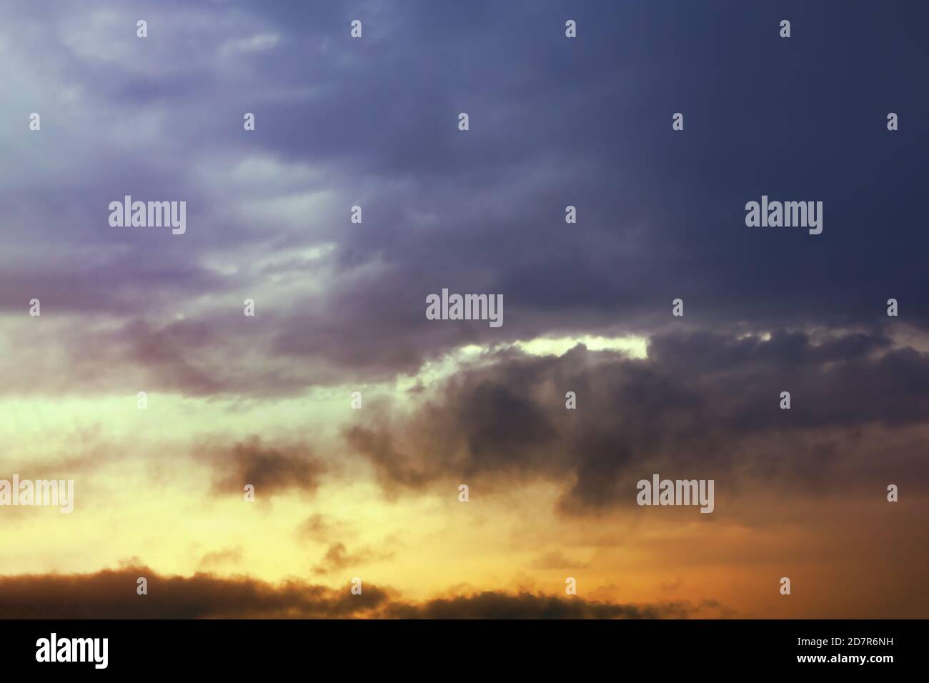 Grey cloudy sky . Gloomy weather Stock Photo - Alamy