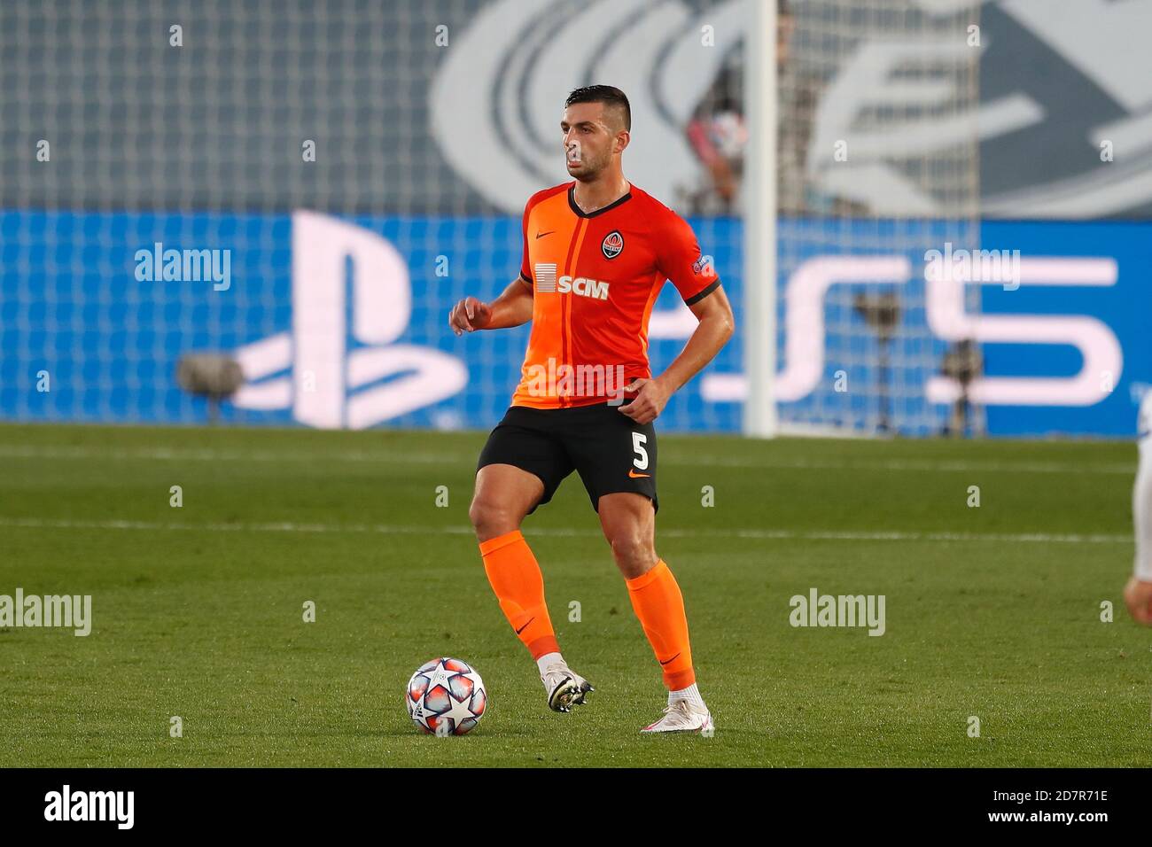 Madrid, Spain. 21st Oct, 2020. Davit Khocholava (Shakhtar) Football ...