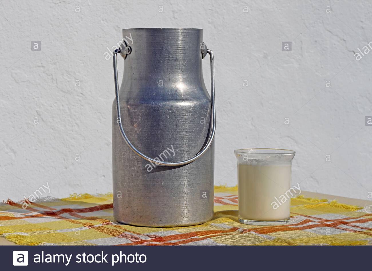 Metal Milk Container High Resolution Stock Photography and Images - Alamy