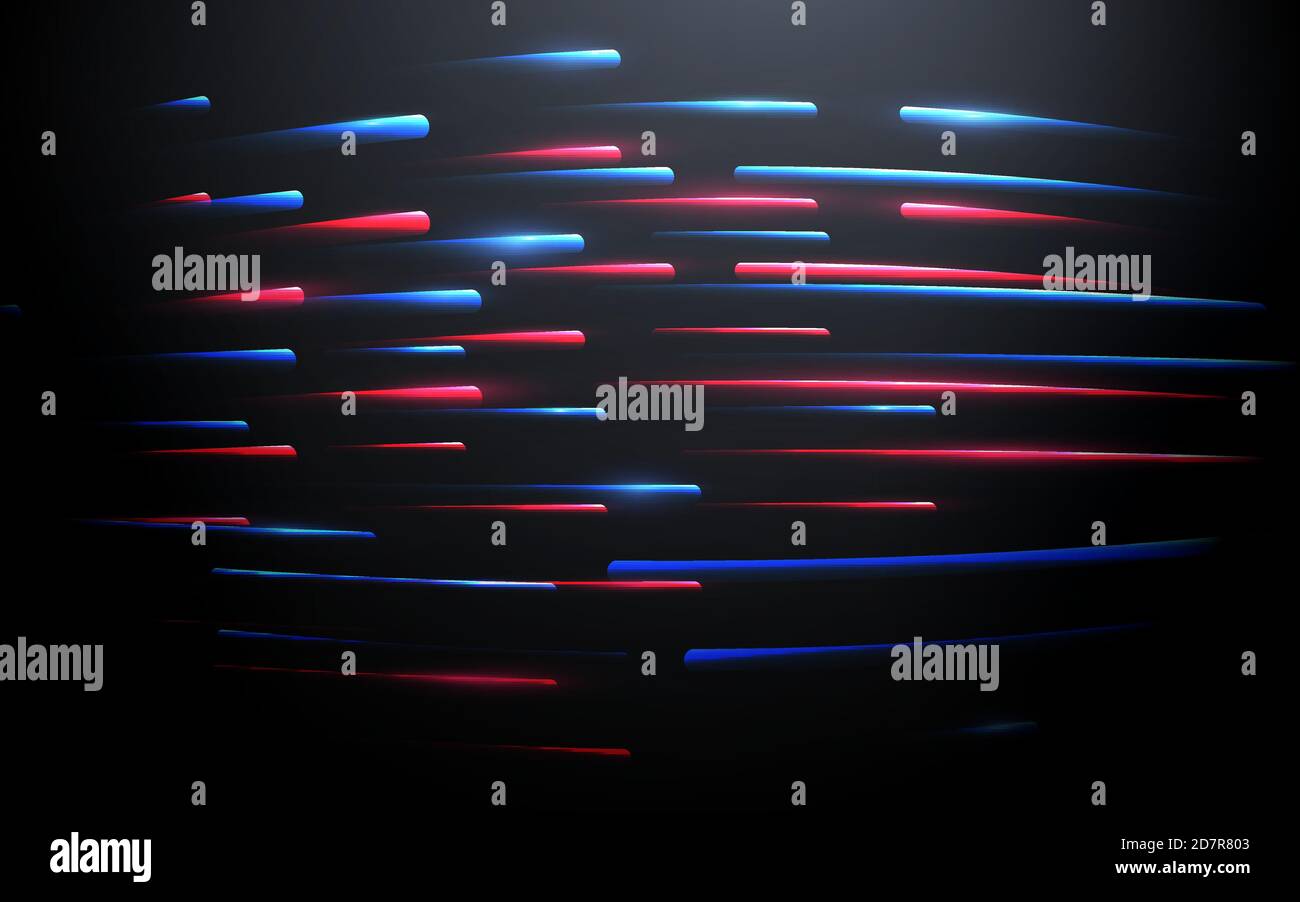 Abstract blue and red technology Hi-tech futuristic digital. High and ...