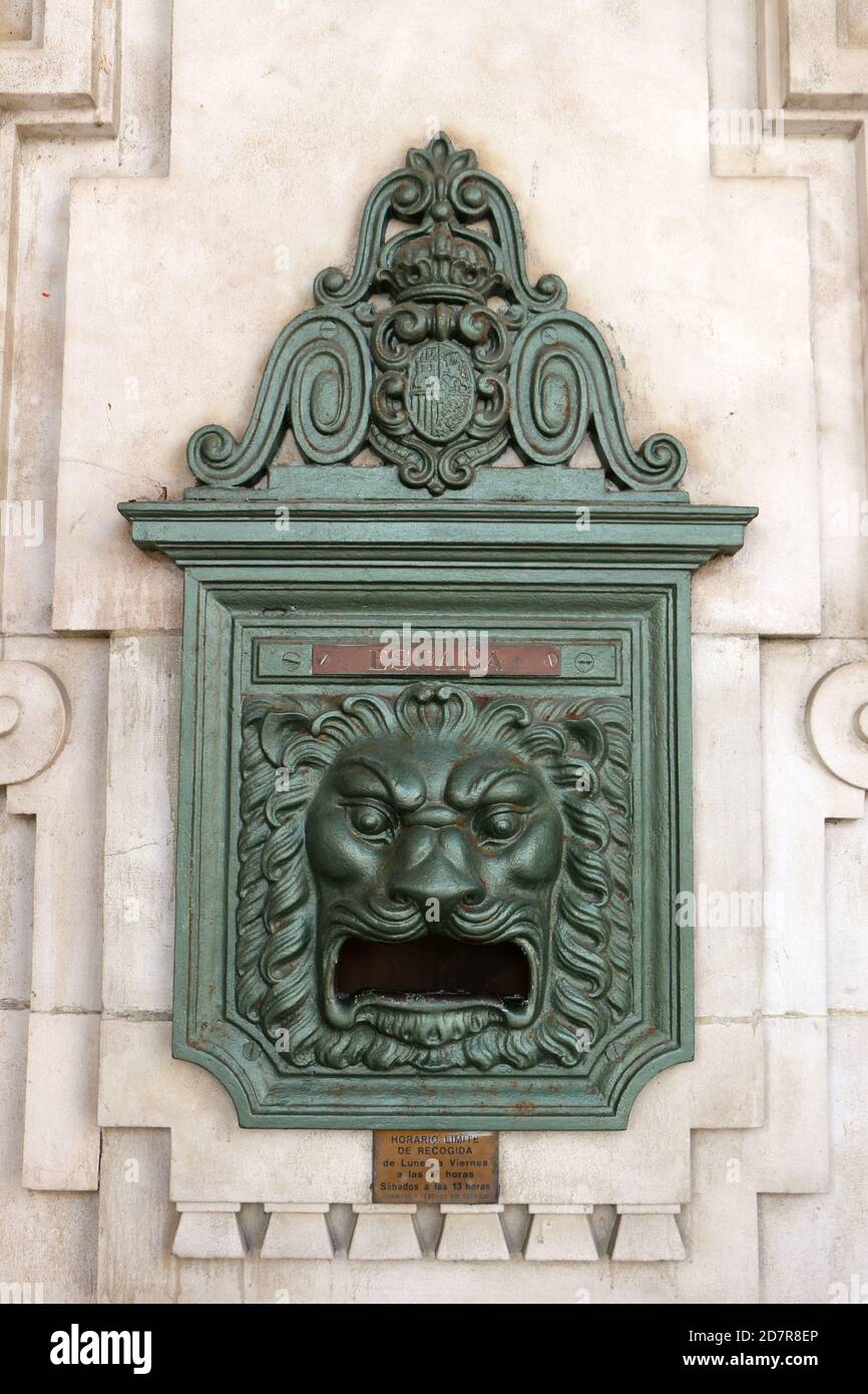 Spanish Post box for all of Spain Espana at the main post office in ...