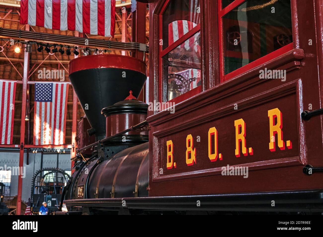 B&o railroad museum roundhouse hi-res stock photography and images - Alamy