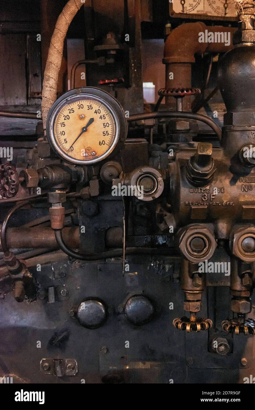 Railway steam valves hi-res stock photography and images - Alamy