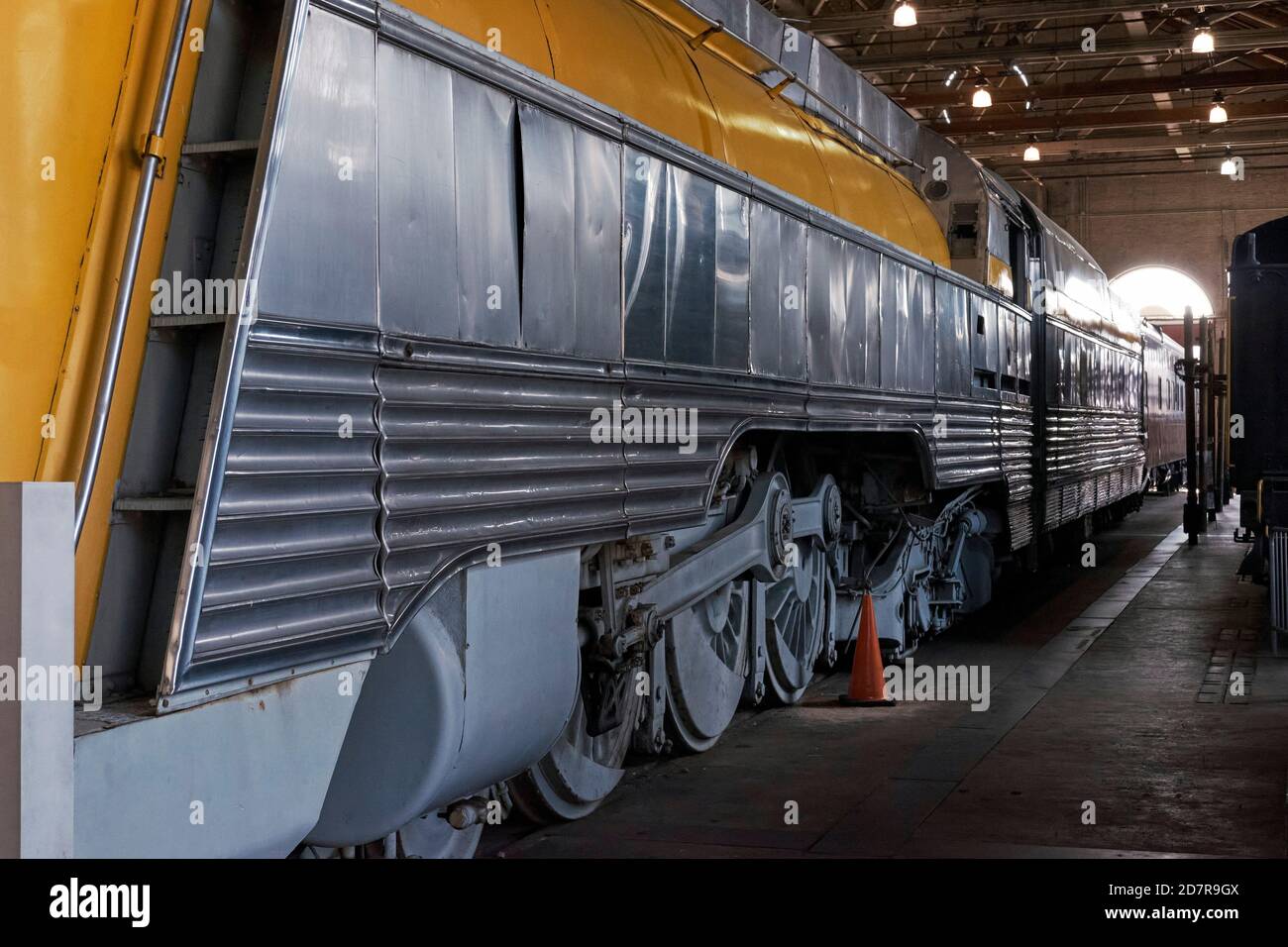 C&O No. 490 4-6-4 Hudson class steam locomotive on display in the ...