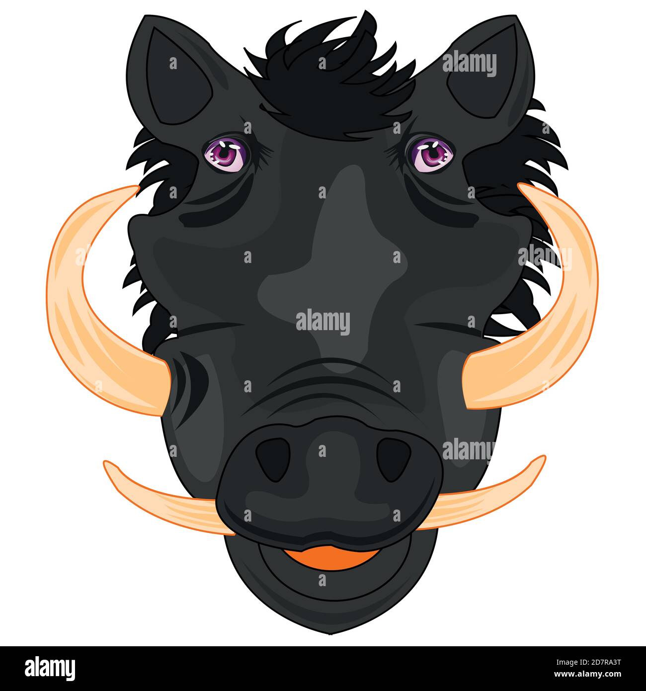 Wild animal ungulate Cut Out Stock Images & Pictures - Alamy