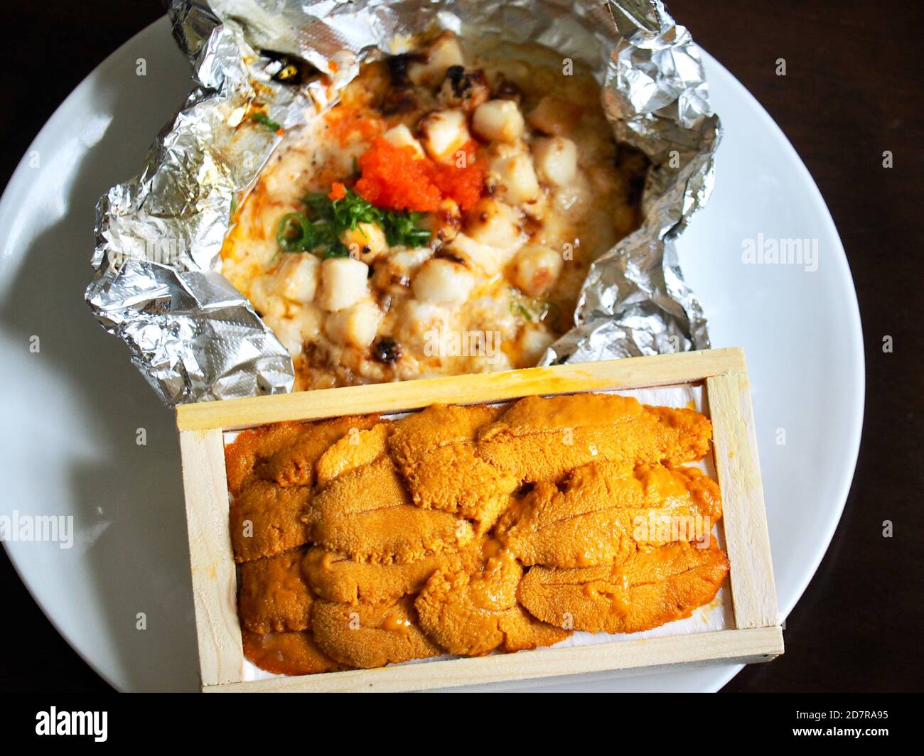 Eating Japanese food at home Stock Photo - Alamy