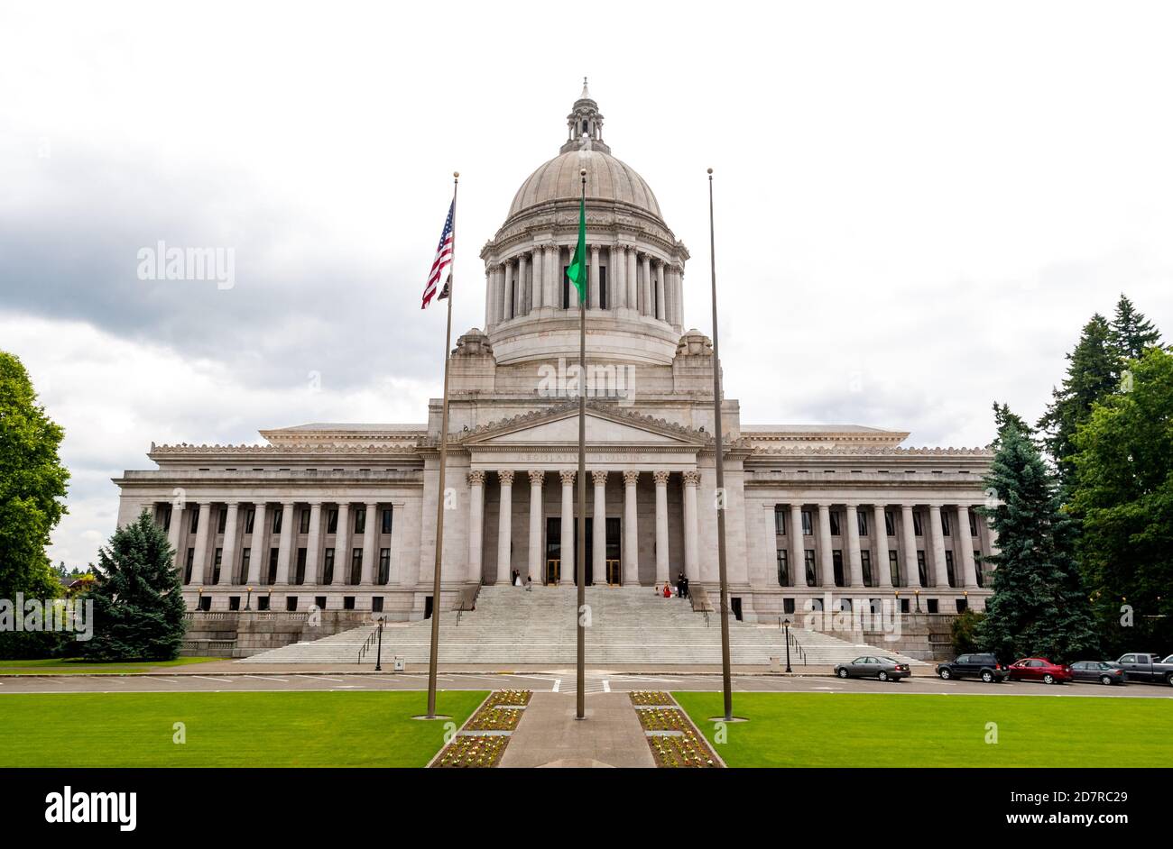 Washington State Capital Building, Olympia-Washington,USA Stock Photo ...