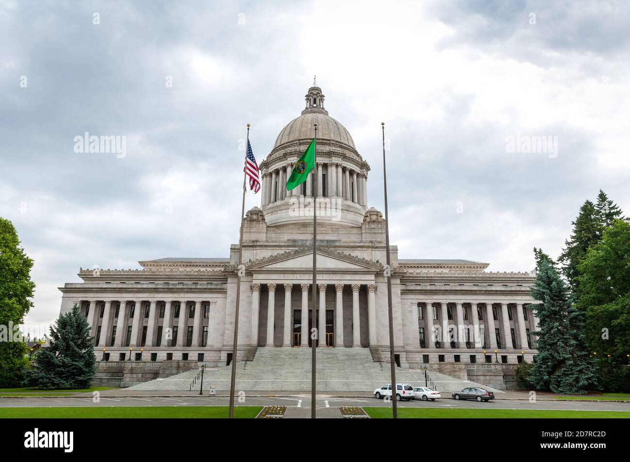 Washington State Capital Building, Olympia-Washington,USA Stock Photo ...