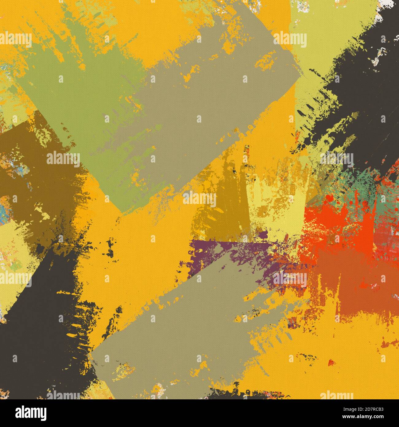 Texture of strokes of colored paint, blurred spots with brushes of ...