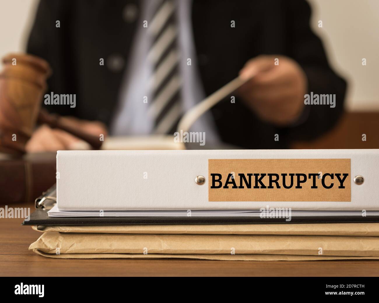 Bankruptcy document hi-res stock photography and images - Alamy