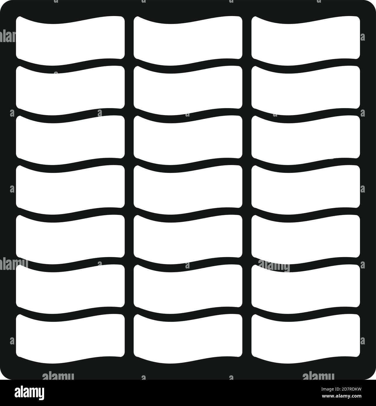 Paving floor icon. Simple illustration of paving floor vector icon for ...