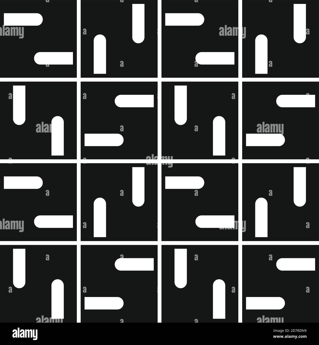 Paving pattern icon. Simple illustration of paving pattern vector icon ...