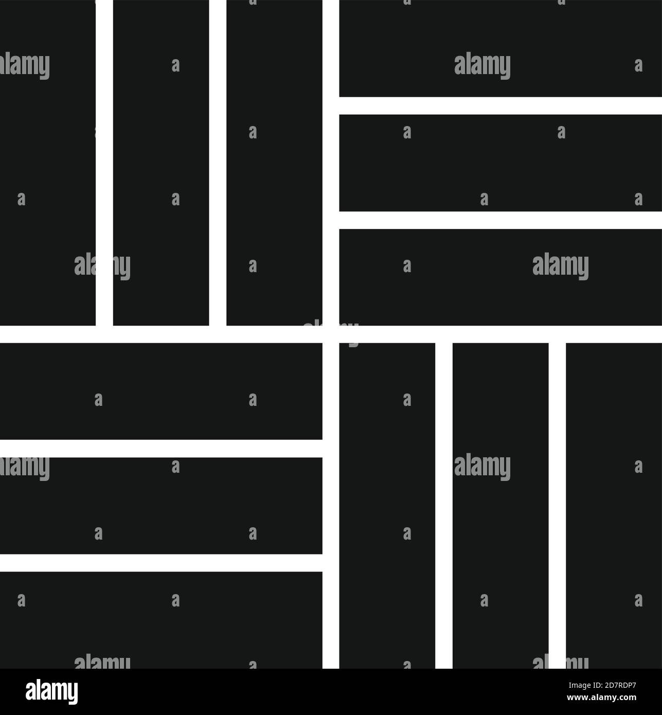 Tile paving icon. Simple illustration of tile paving vector icon for ...