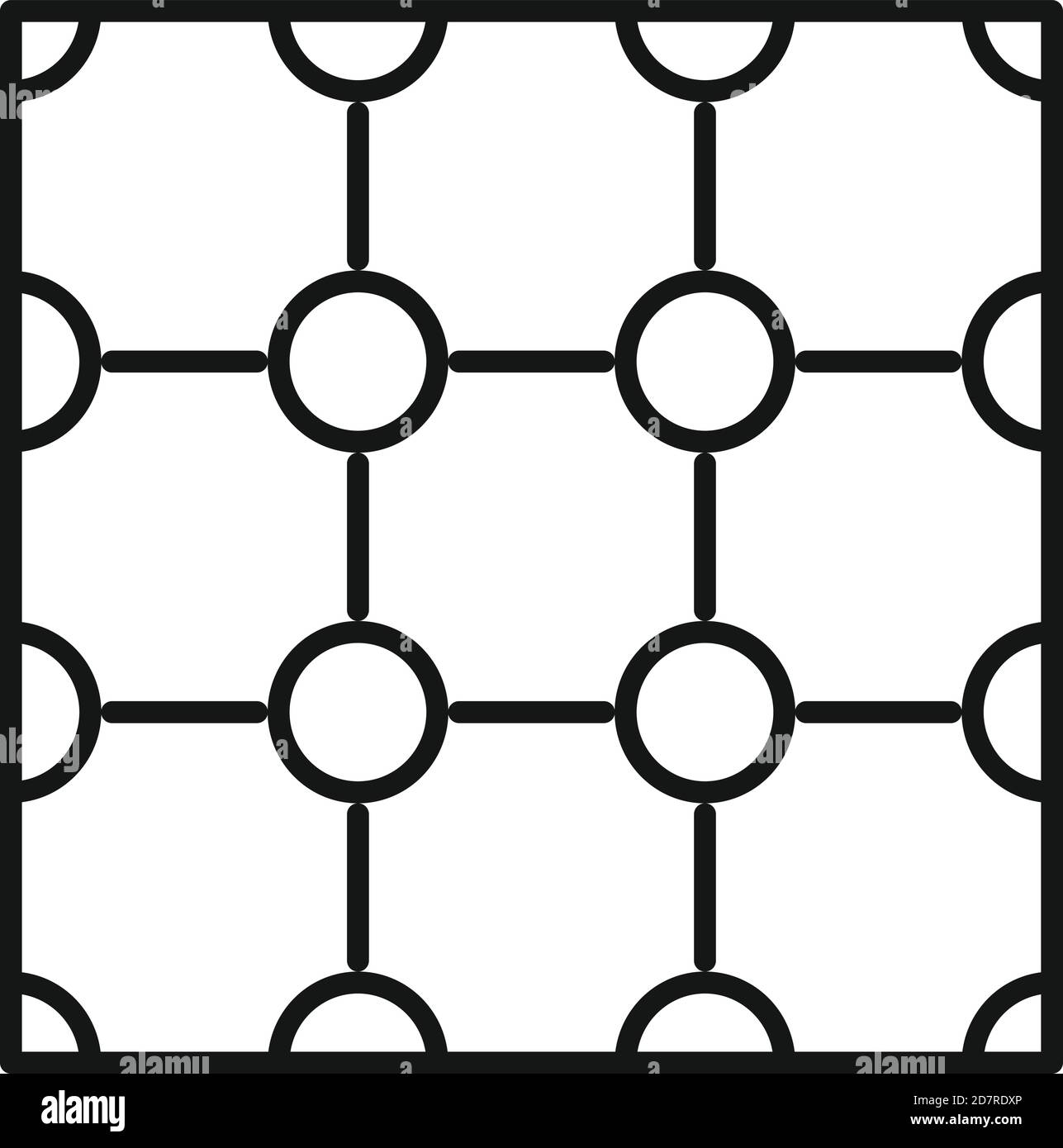 Paving flooring icon. Outline paving flooring vector icon for web ...