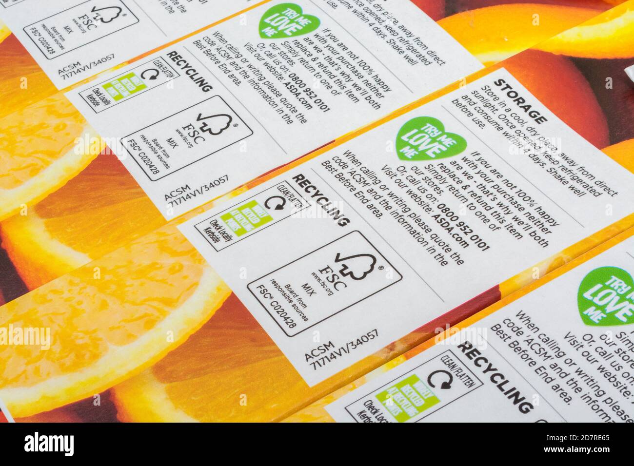 Fsc logo close shot hi-res stock photography and images - Alamy