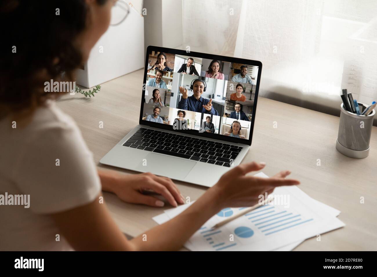 Computer monitor camera web hi-res stock photography and images - Alamy