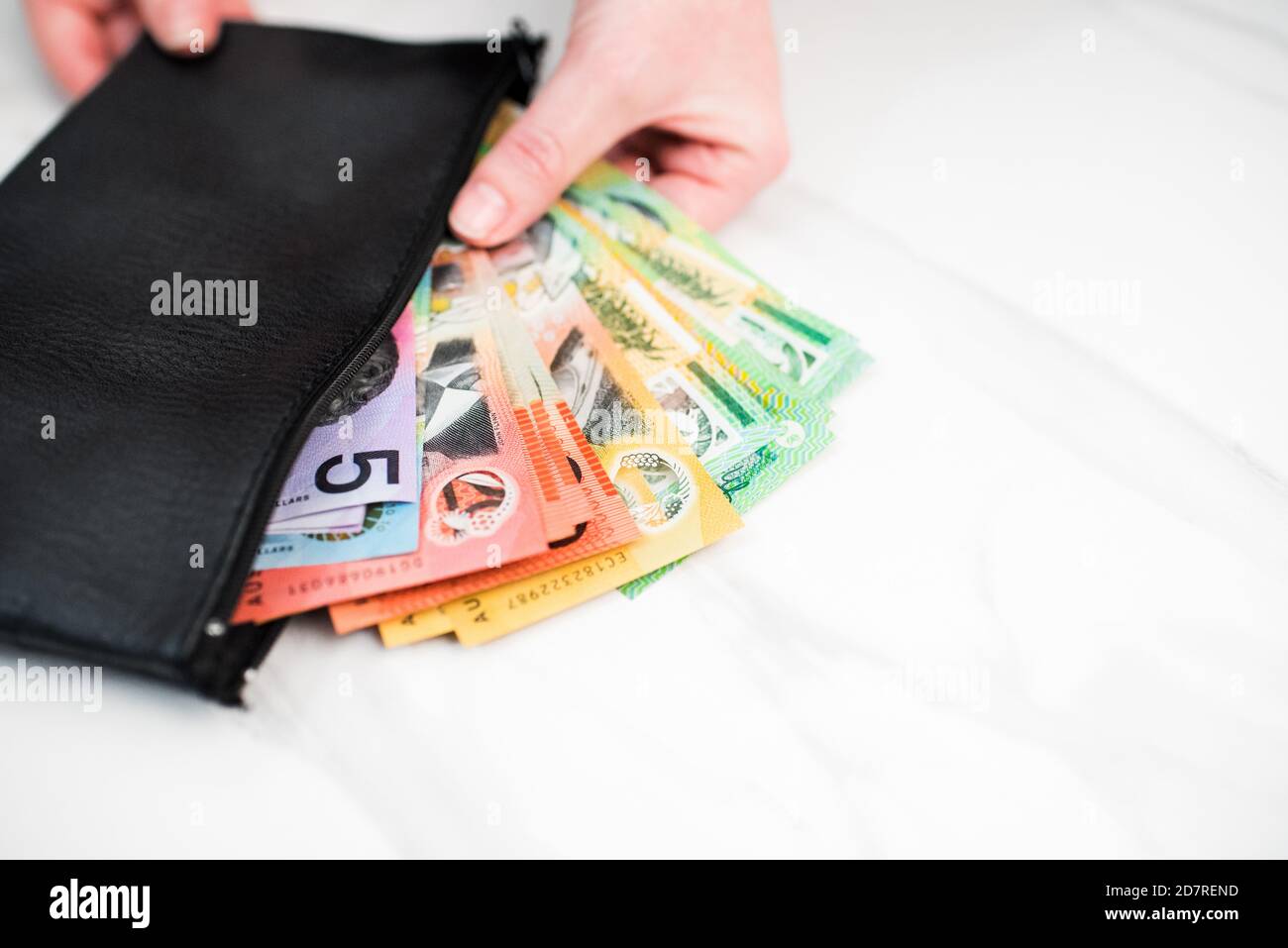 Australian currency money jar hi-res stock photography and images - Alamy