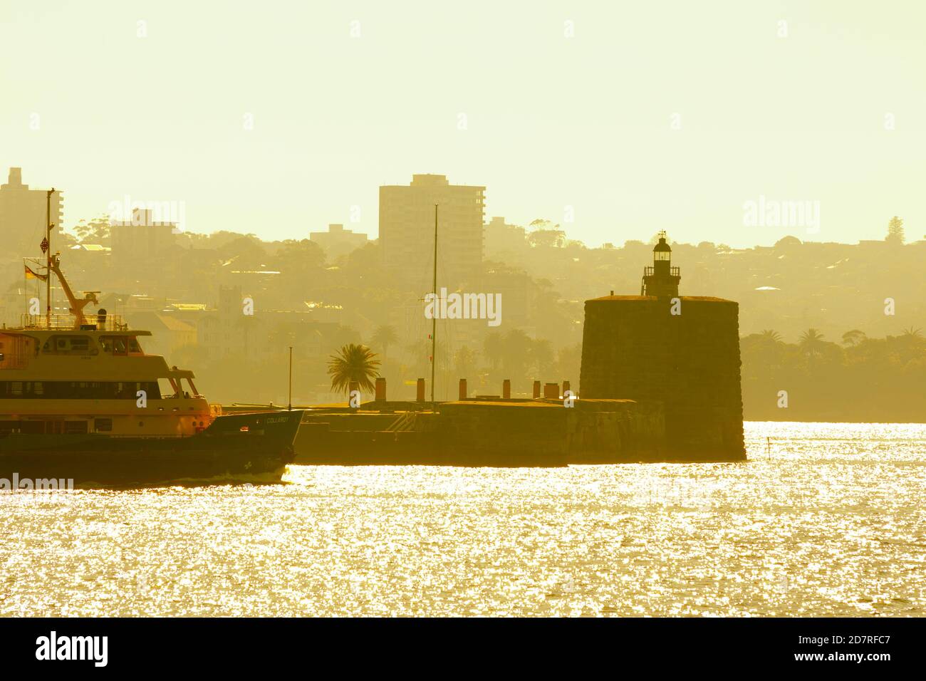Fort Denison on Sydney Harbour in Sydney, Australia Stock Photo - Alamy