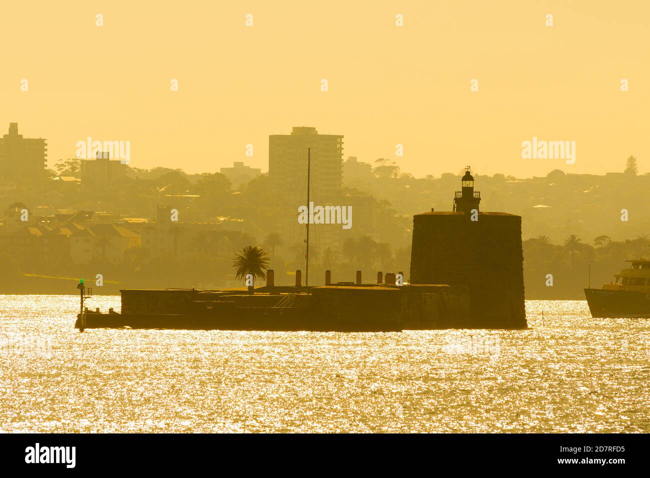 Fort Denison on Sydney Harbour in Sydney, Australia Stock Photo - Alamy