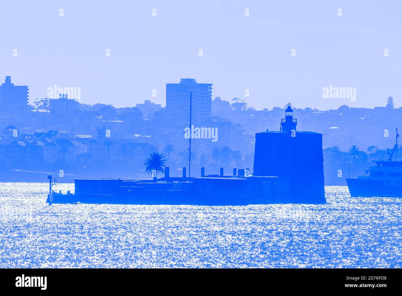 Fort Denison on Sydney Harbour in Sydney, Australia Stock Photo - Alamy