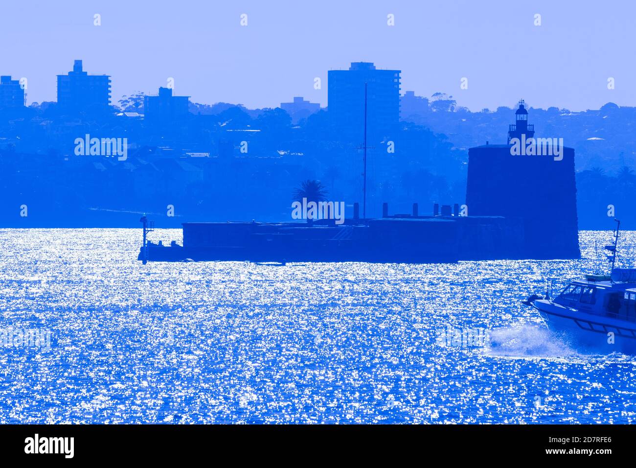 Fort Denison on Sydney Harbour in Sydney, Australia Stock Photo - Alamy