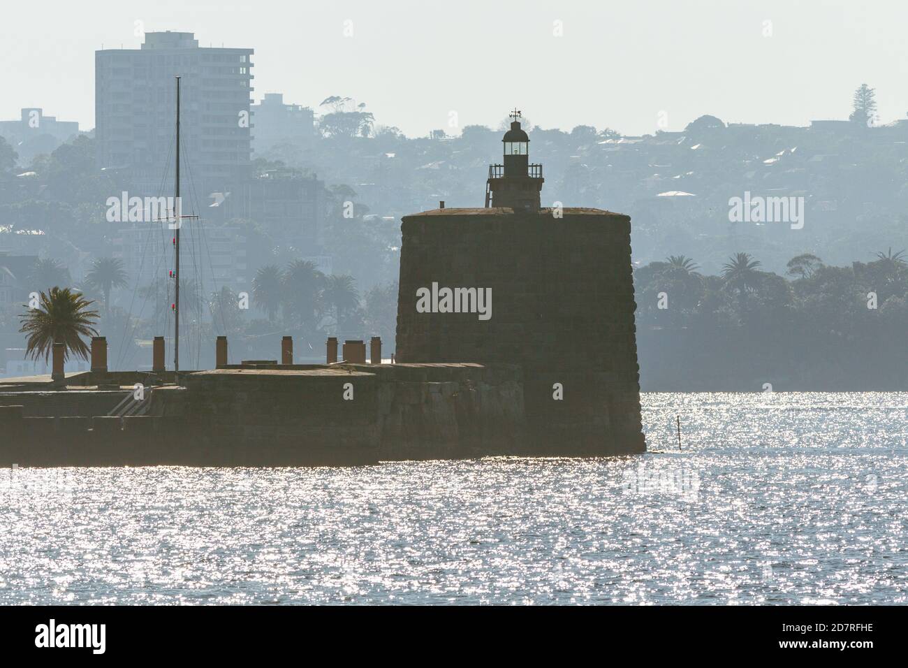 Fort Denison on Sydney Harbour in Sydney, Australia Stock Photo - Alamy