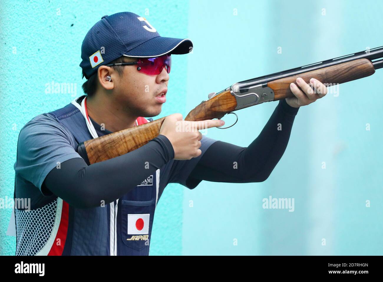 Isehara Shooting Range, Kanagawa, Japan. 24th Oct, 2020. Hiroyuki Ikawa ...