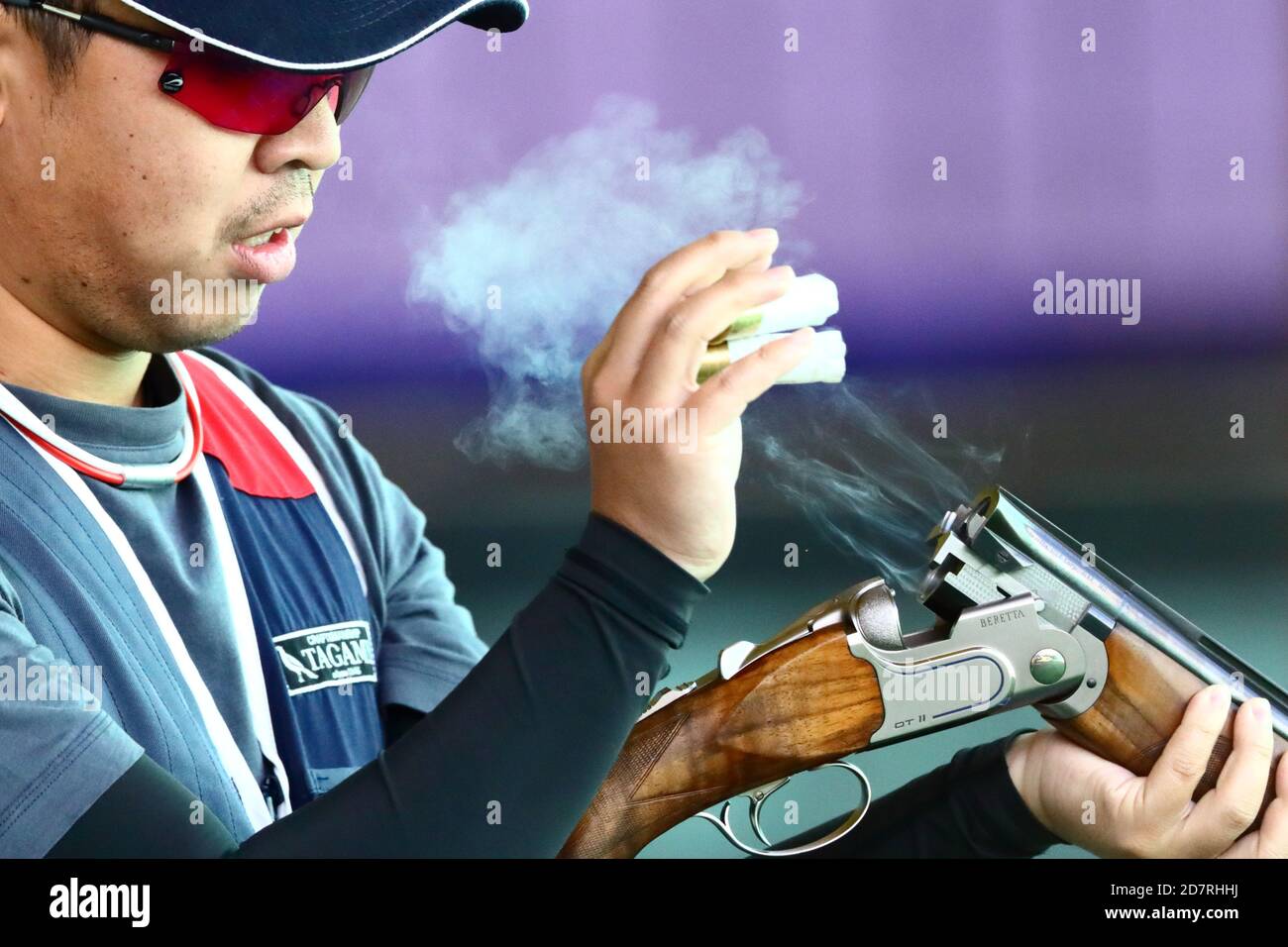 Isehara Shooting Range, Kanagawa, Japan. 24th Oct, 2020. Hiroyuki Ikawa ...